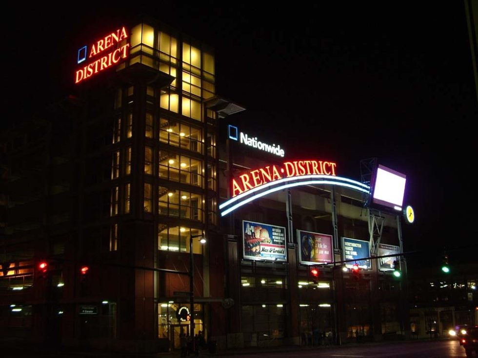 Arena District Neon | Columbus Sign Company